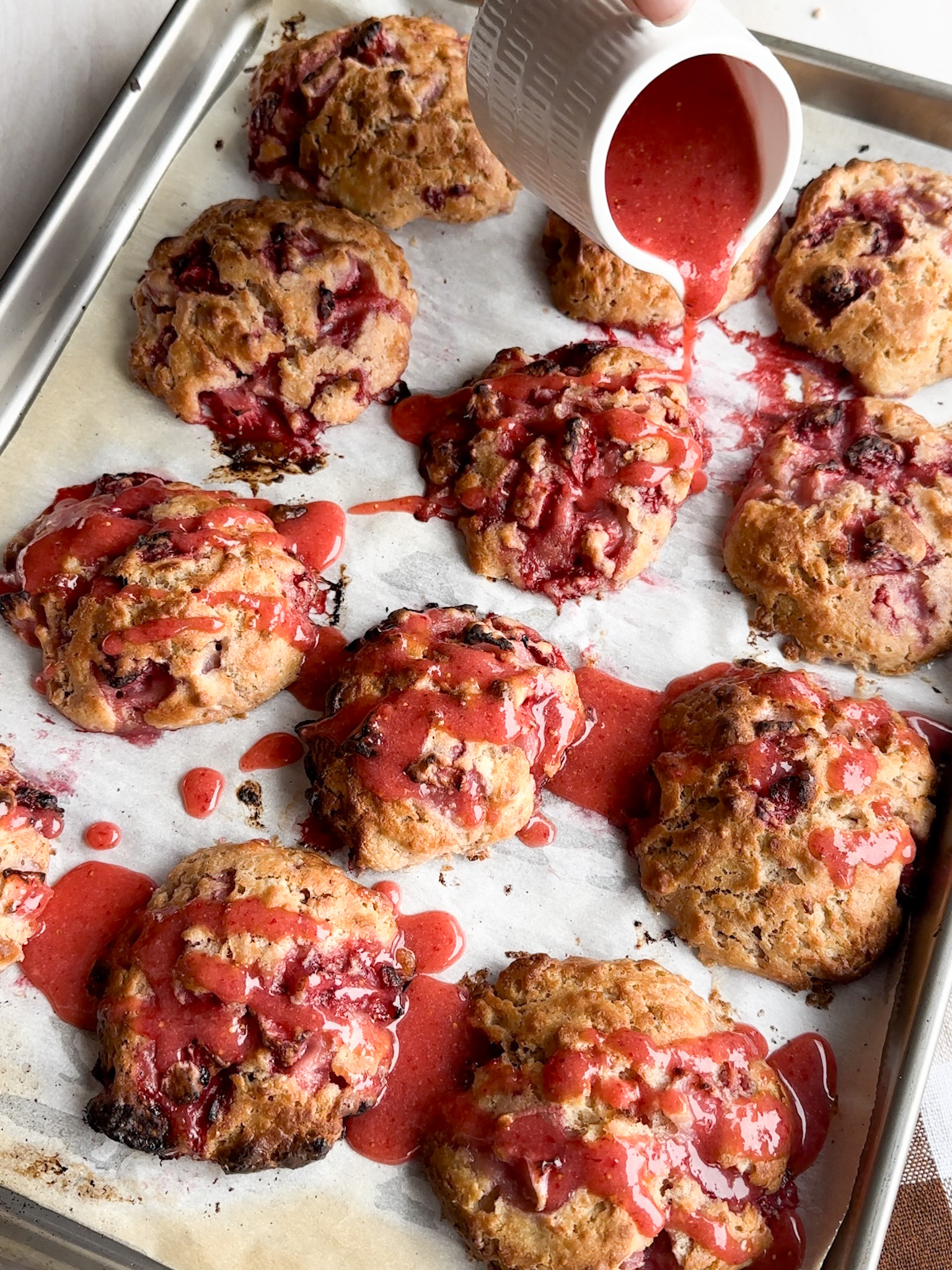 Strawberry Scones