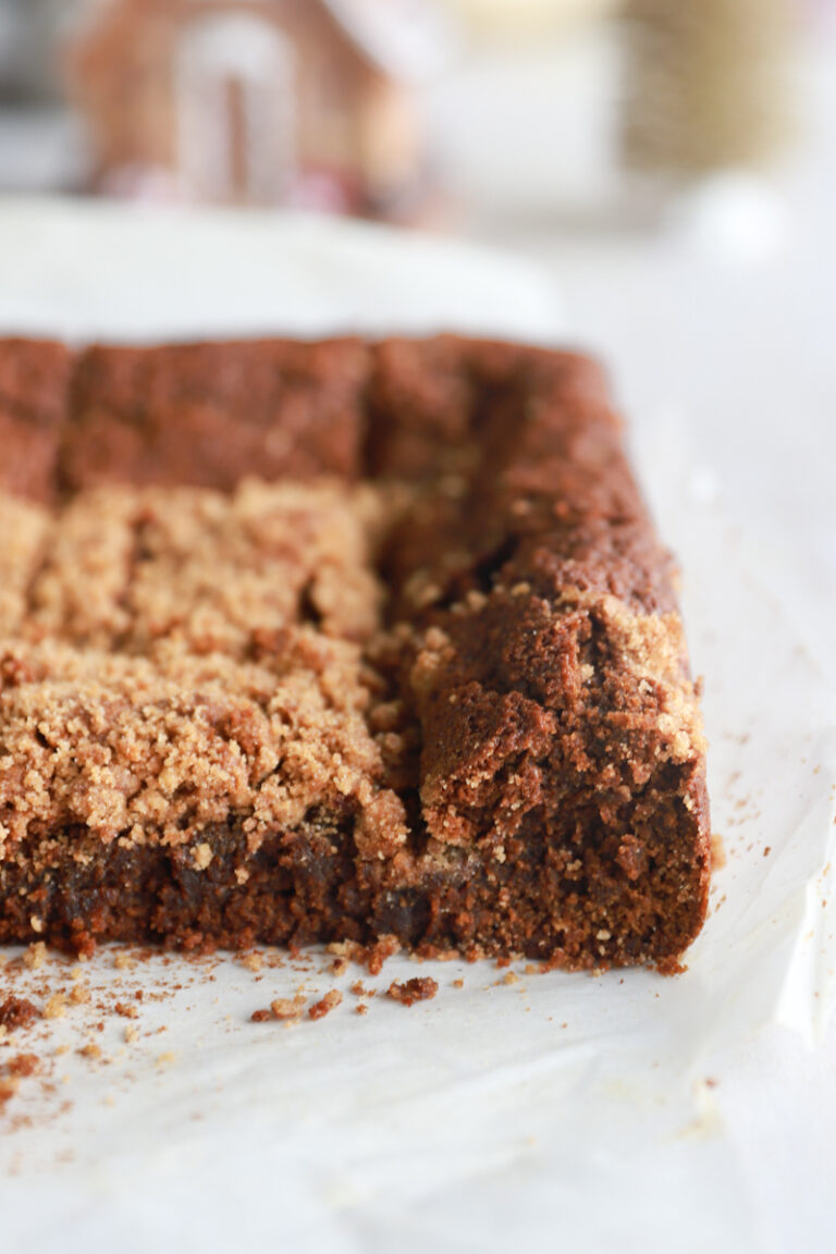 Gluten-Free Gingerbread Coffee Cake