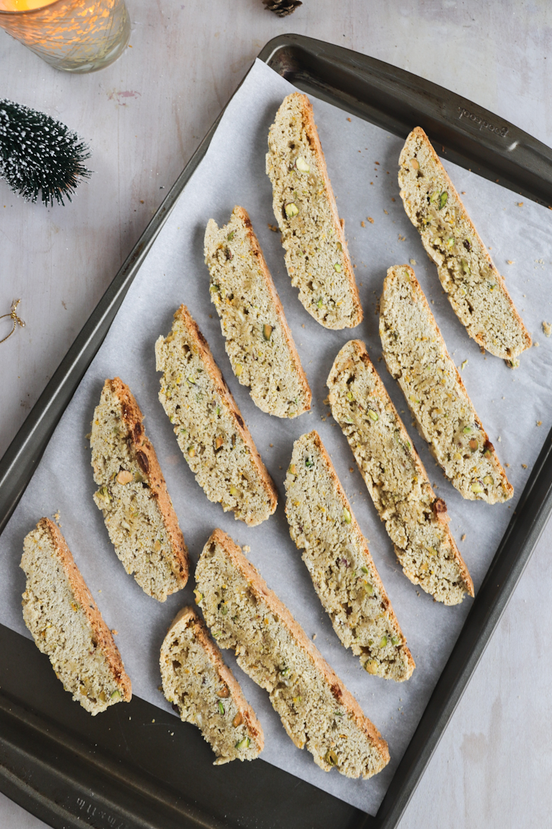 Gluten-Free Pistachio Biscotti