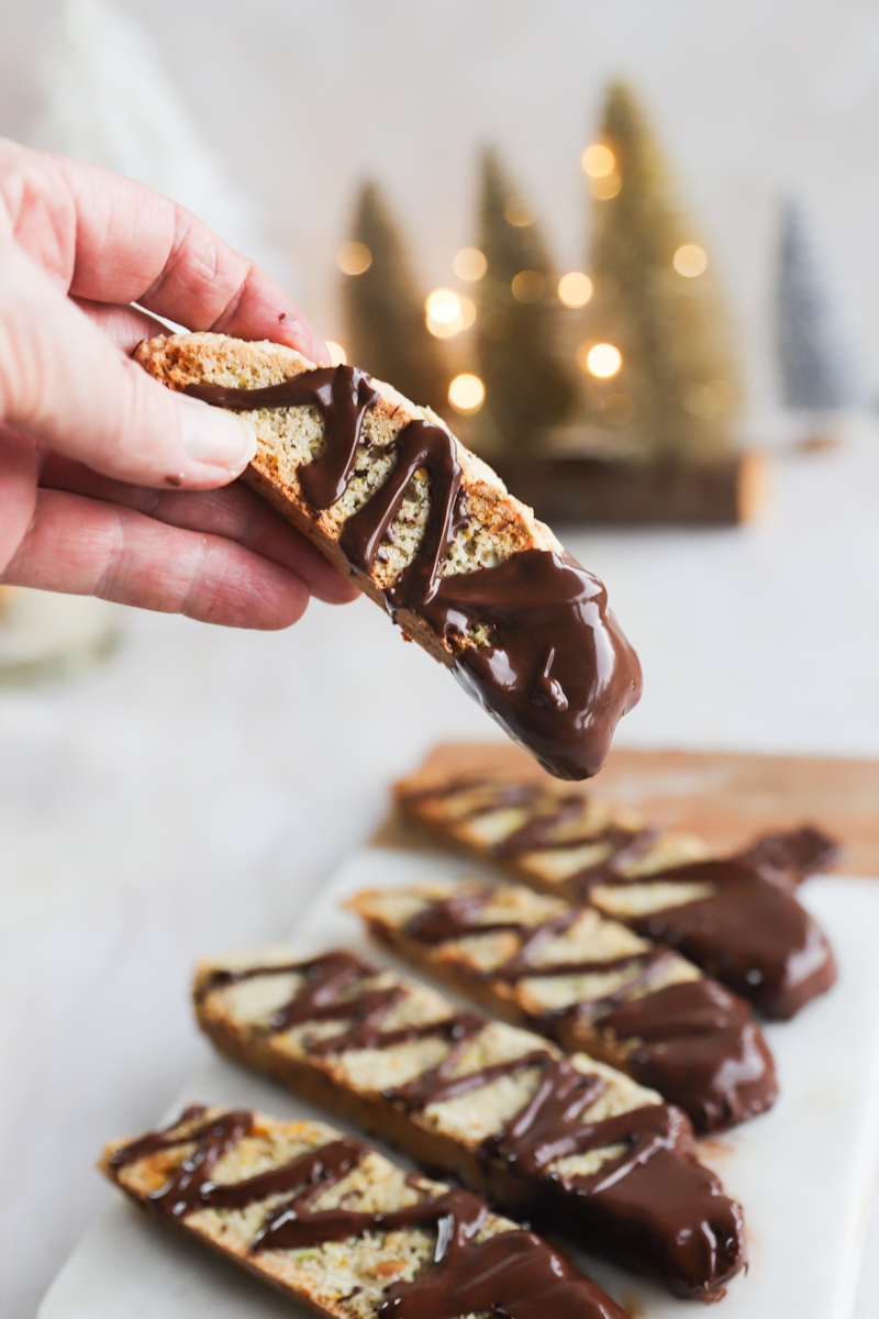 Gluten-Free Pistachio Biscotti